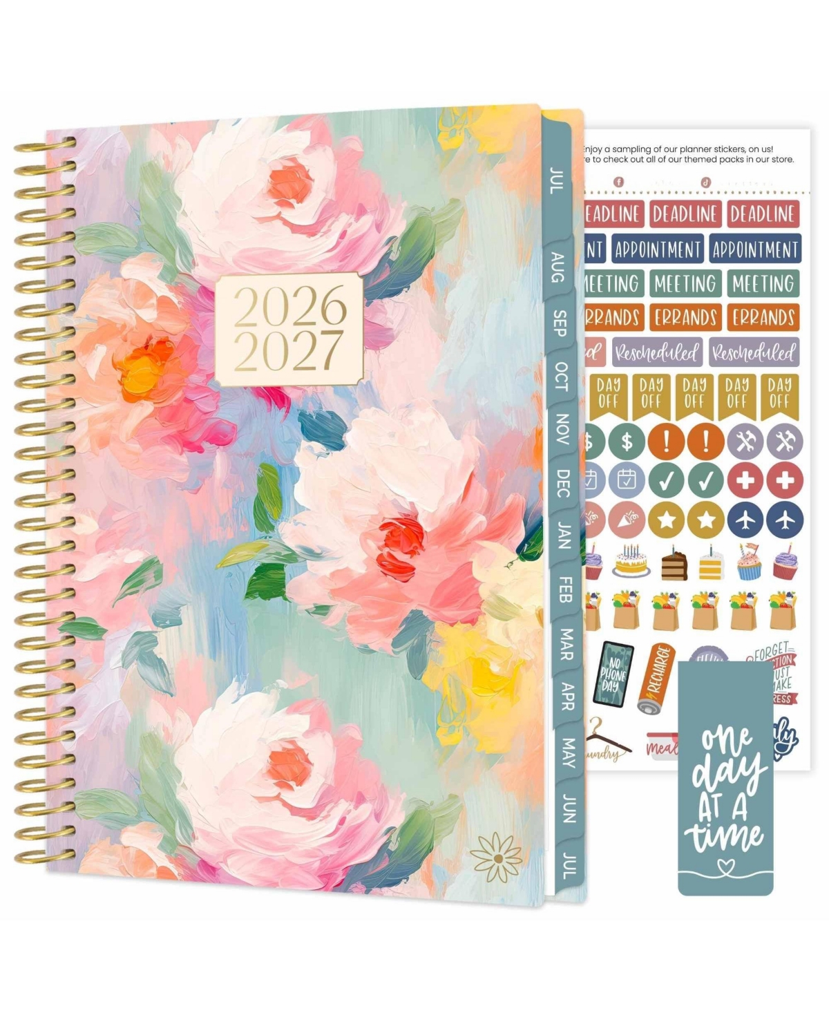 Click here for Gnuadz Boho Greenery 2026-2027 Academic Planner -... prices