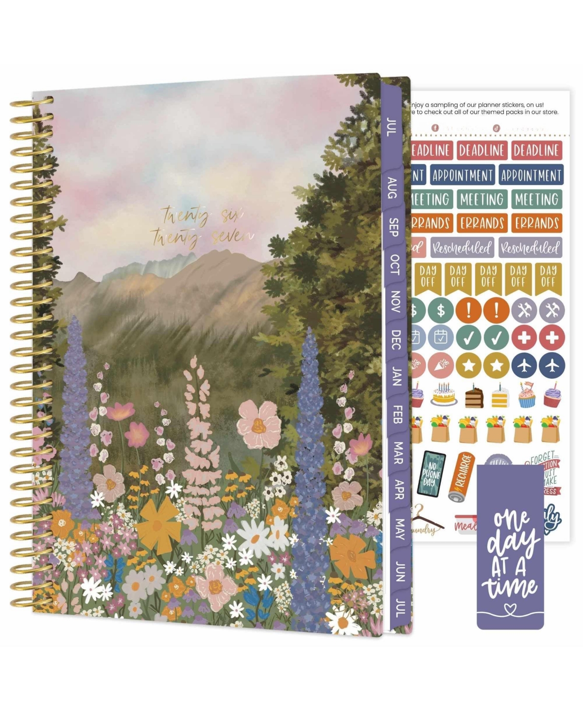 Click here for Gnuadz Boho Greenery 2026-2027 Academic Planner -... prices