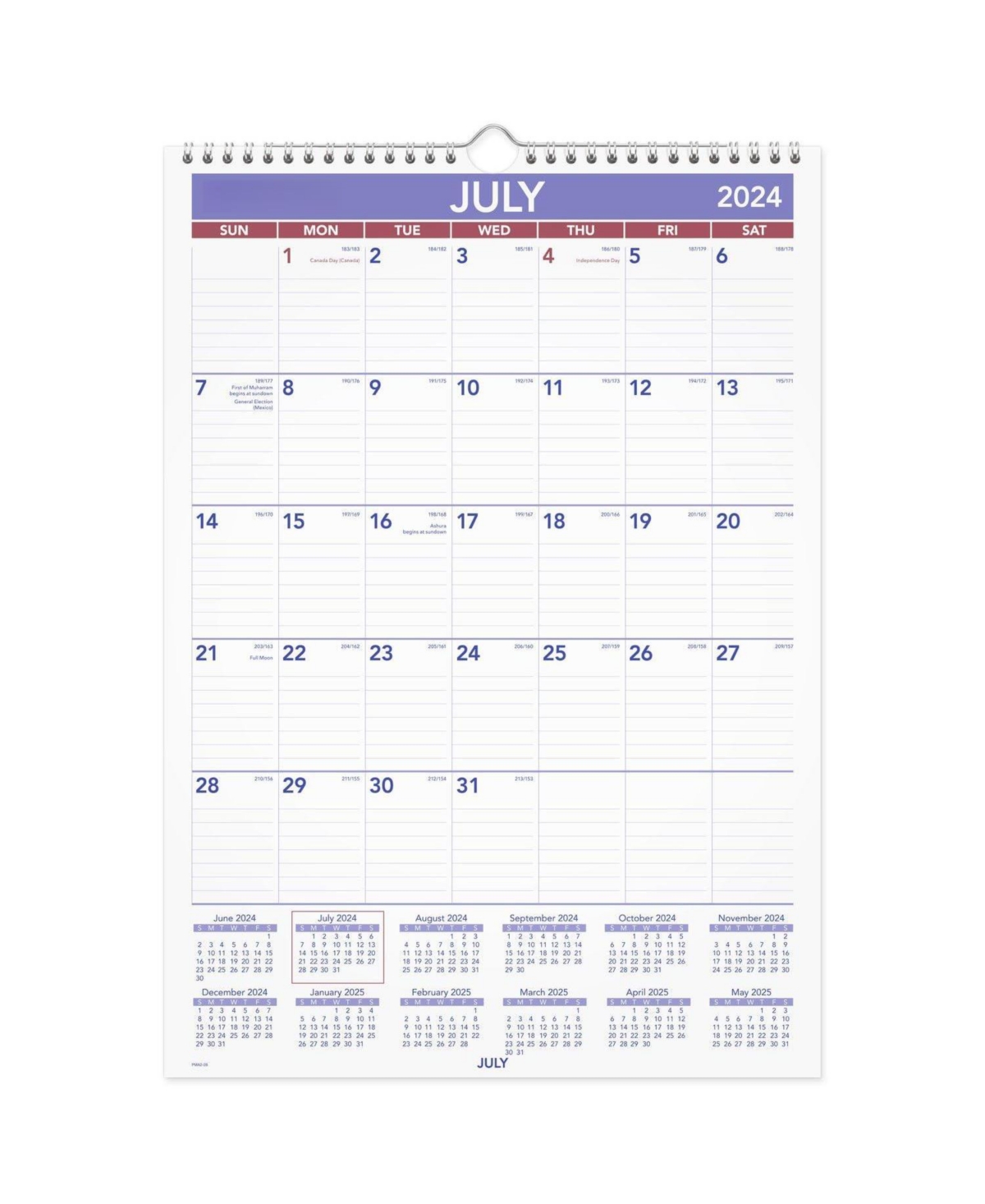 Click here for Gnuadz Academic Wall Calendar Monthly Daily Blocks... prices