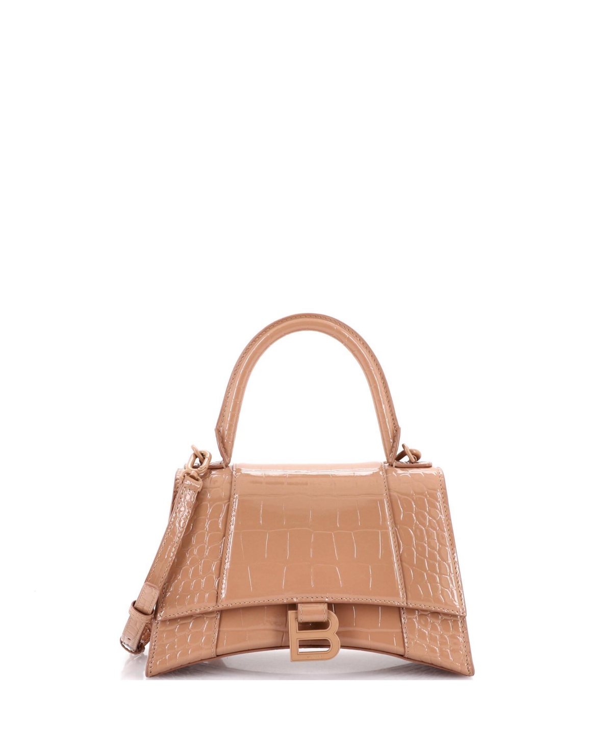 Click here for Pre-Owned Balenciaga Small Hourglass Top Handle Ba... prices