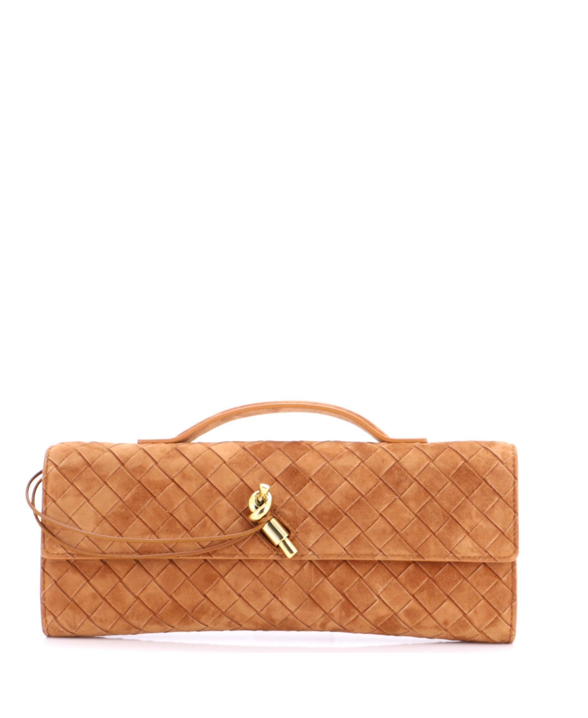 Click here for Pre-Owned Bottega Veneta Long Andiamo Top Handle C... prices