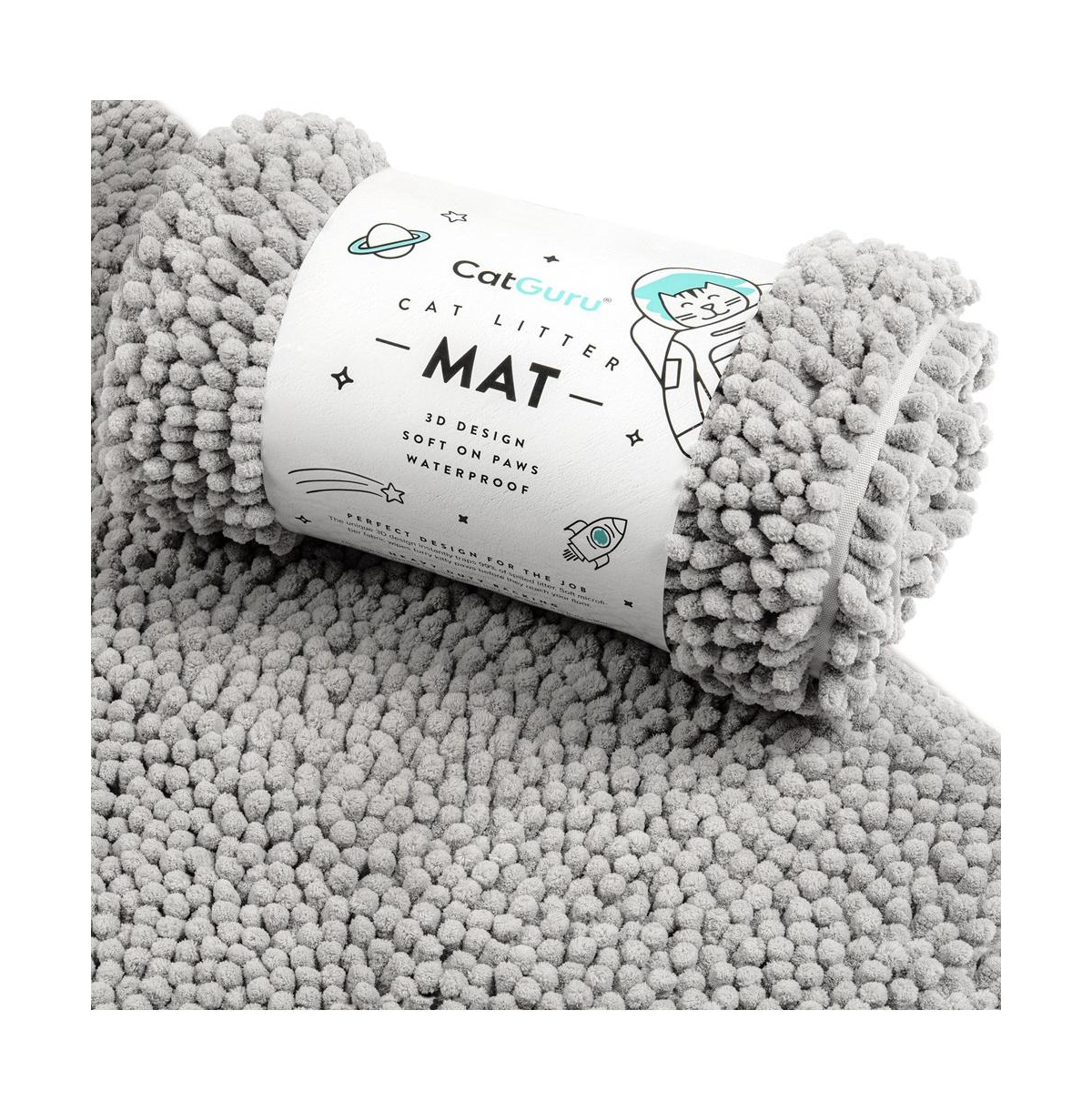 Click here for CatGuru Cat Litter Mat - Gray prices