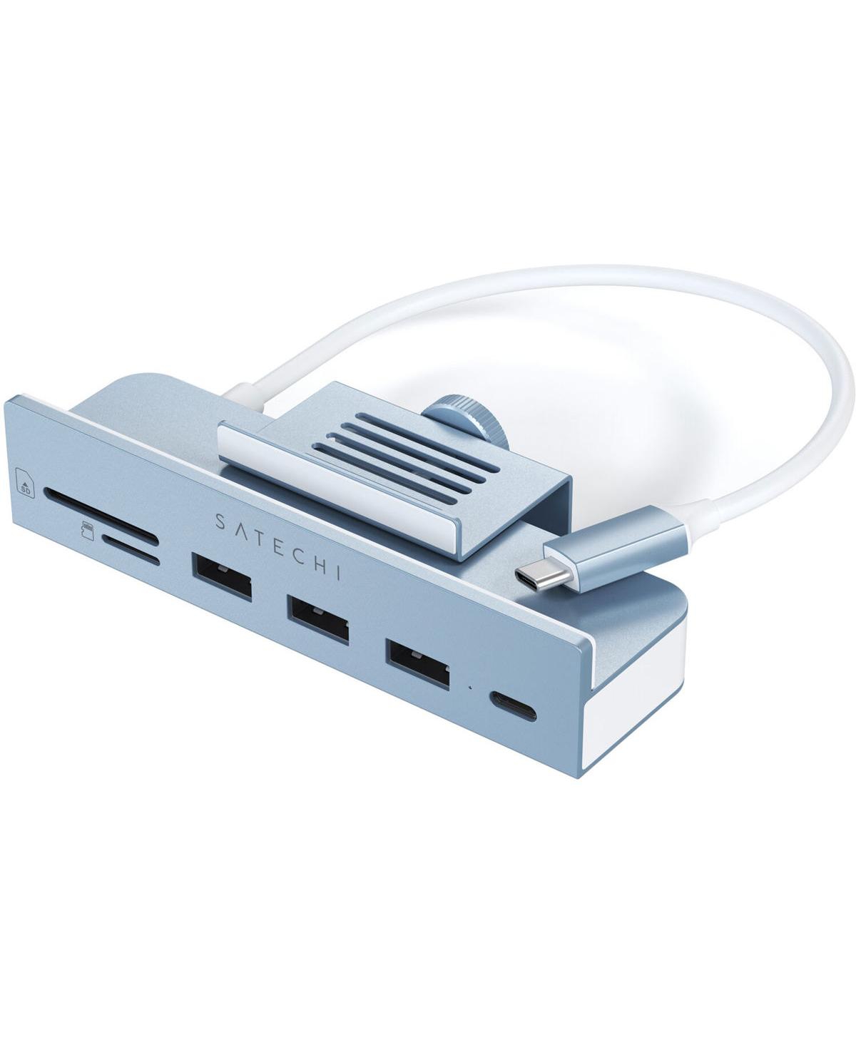 Click here for Satechi Usb Type-c Clamp Hub for 24 iMac - Blue prices
