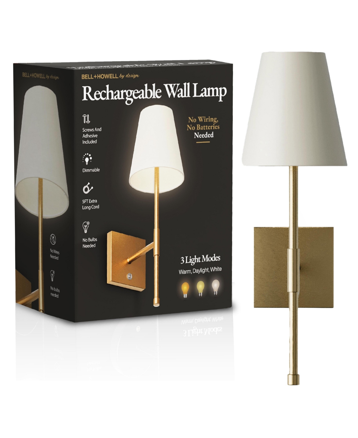 Click here for Bell + Howell Fabric Smooth Shade Dimmable Led Rec... prices