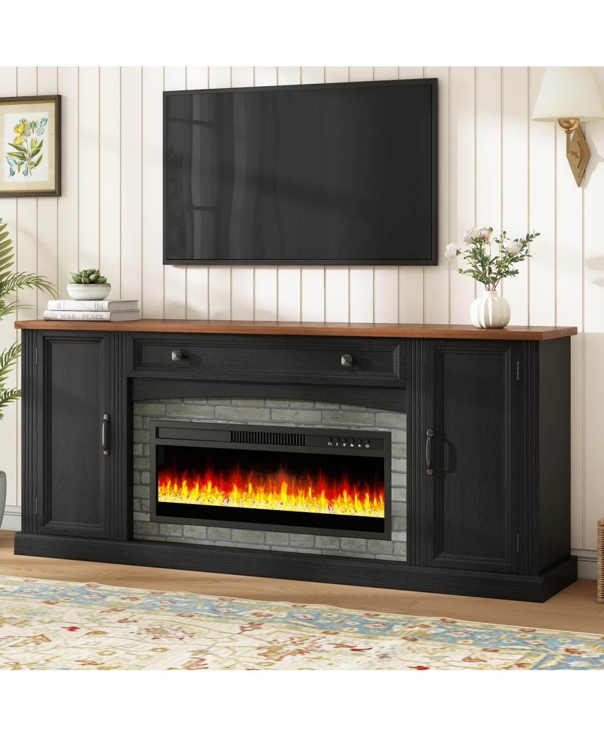 Click here for Streamdale Furniture Farmhouse Electric Fireplace... prices
