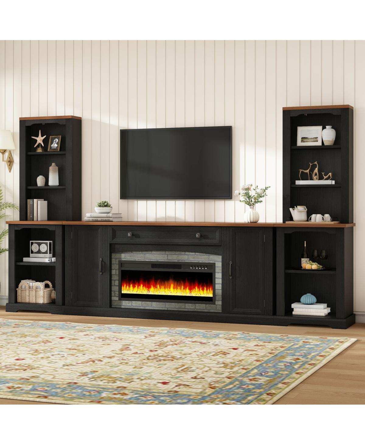 Click here for Streamdale Furniture 3-Piece Electric Fireplace En... prices