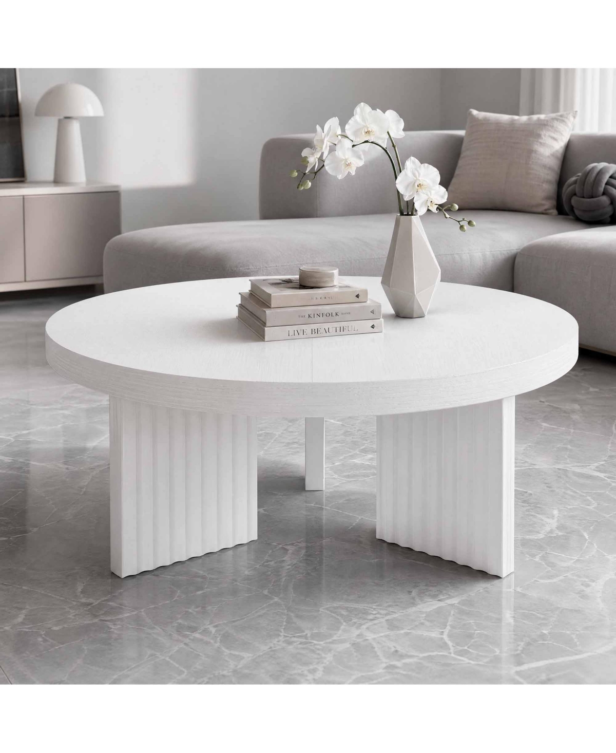 Click here for homfan Round Coffee Table  Circle Center Table wit... prices