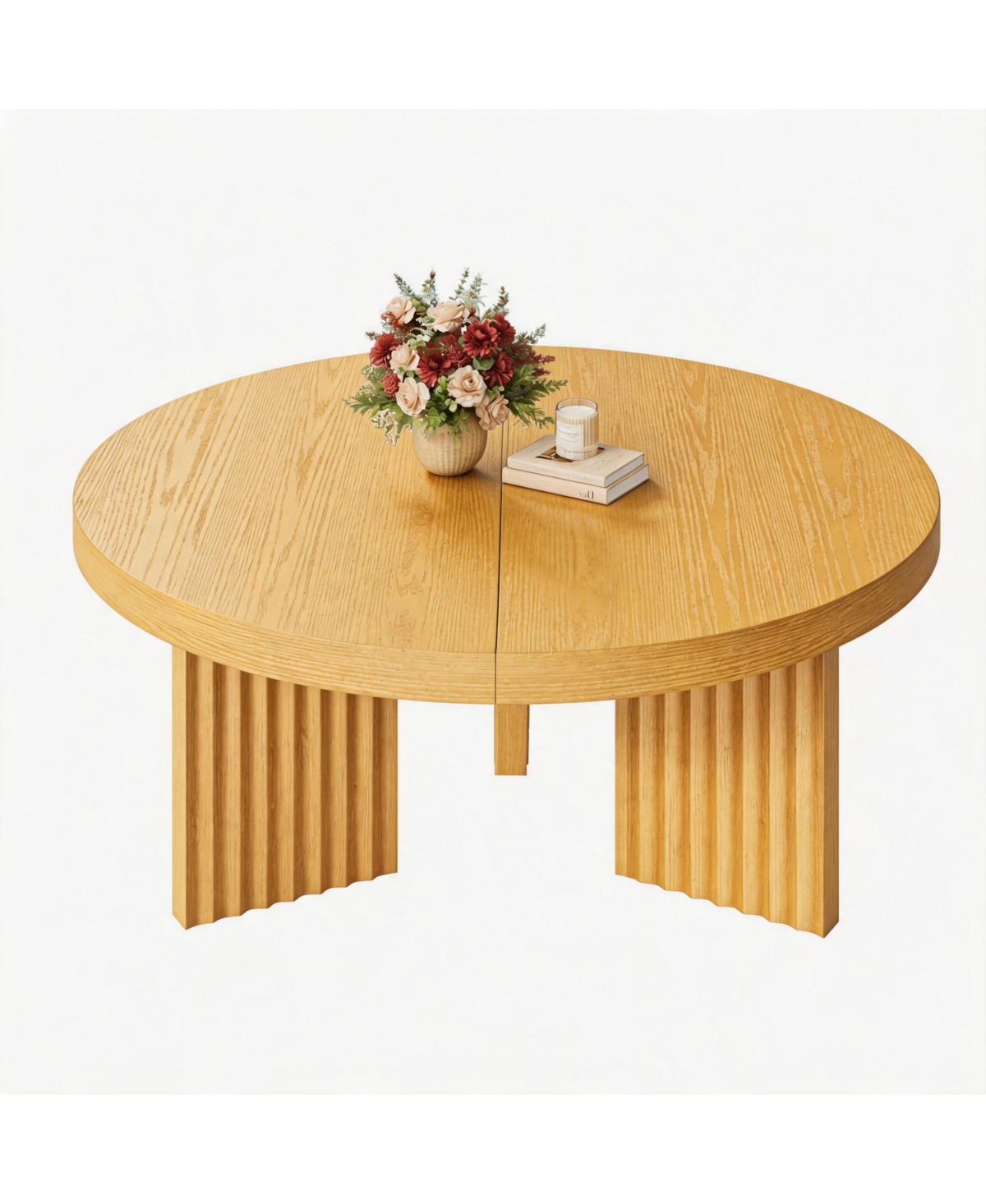 Click here for homfan Round Coffee Table  Circle Center Table wit... prices
