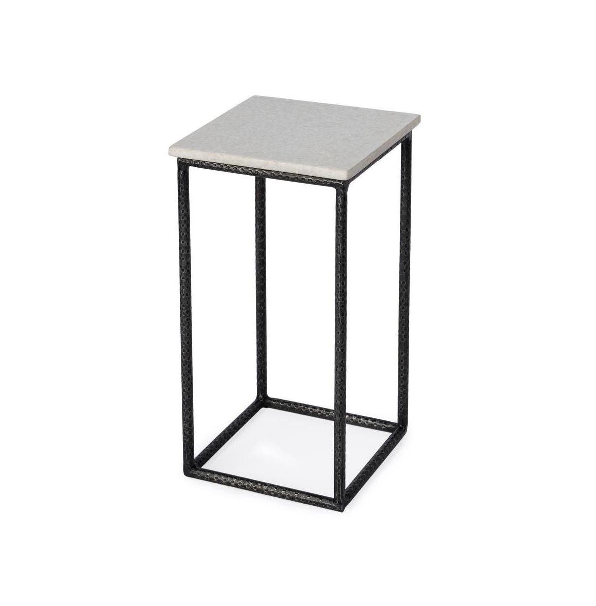 Click here for Butler Specialty Mabel Marble and Hammered Iron Si... prices