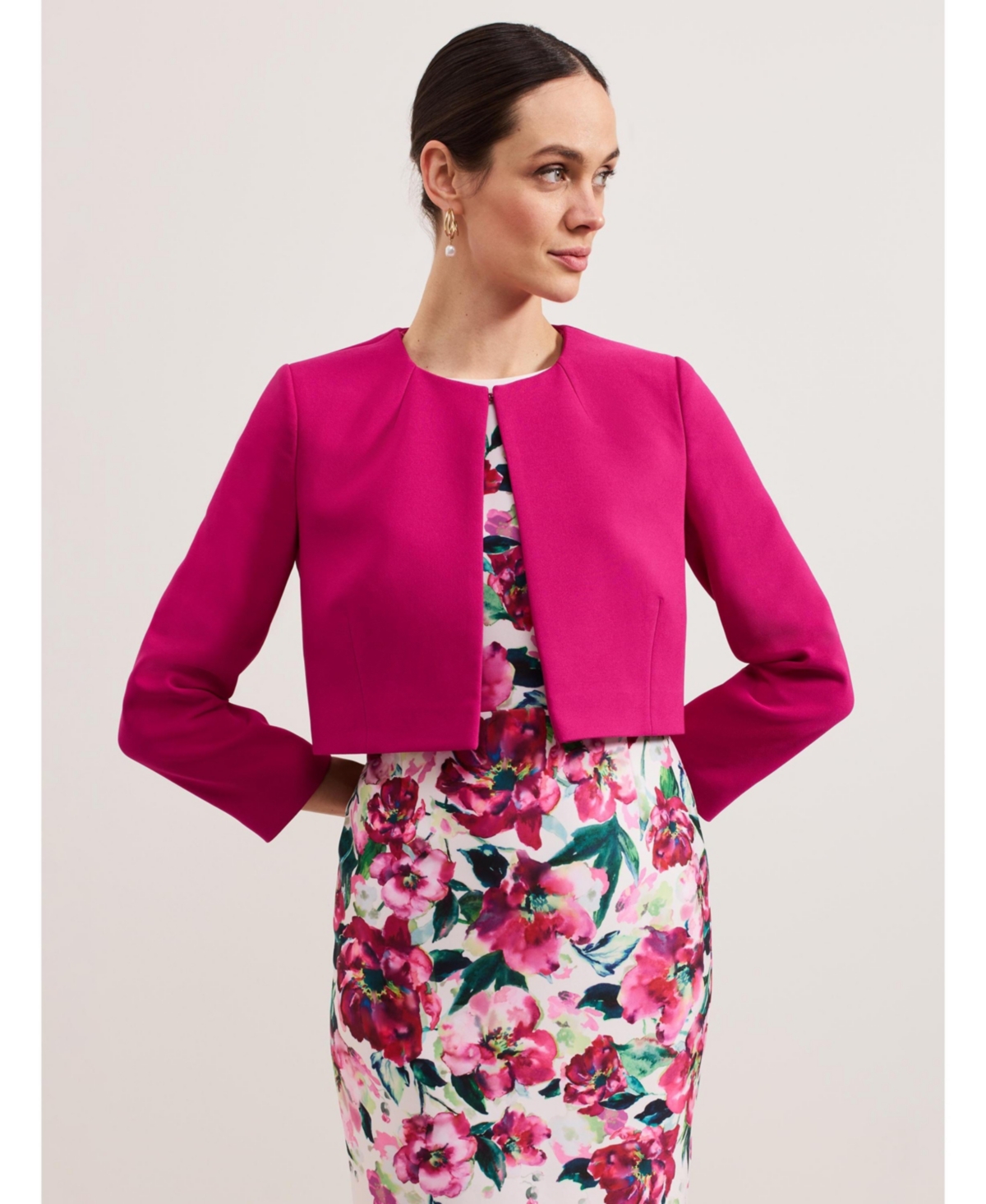 Click here for Phase Eight Womens Phoebe Cropped Tailored Jacket... prices