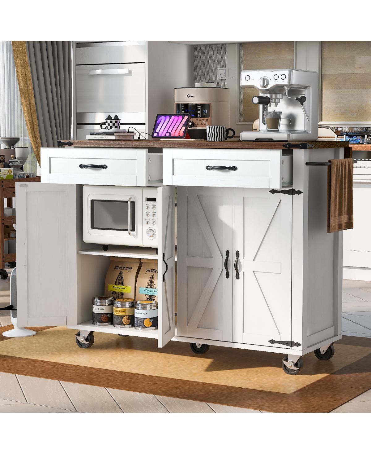 Click here for Streamdale Furniture Farmhouse Kitchen Island with... prices