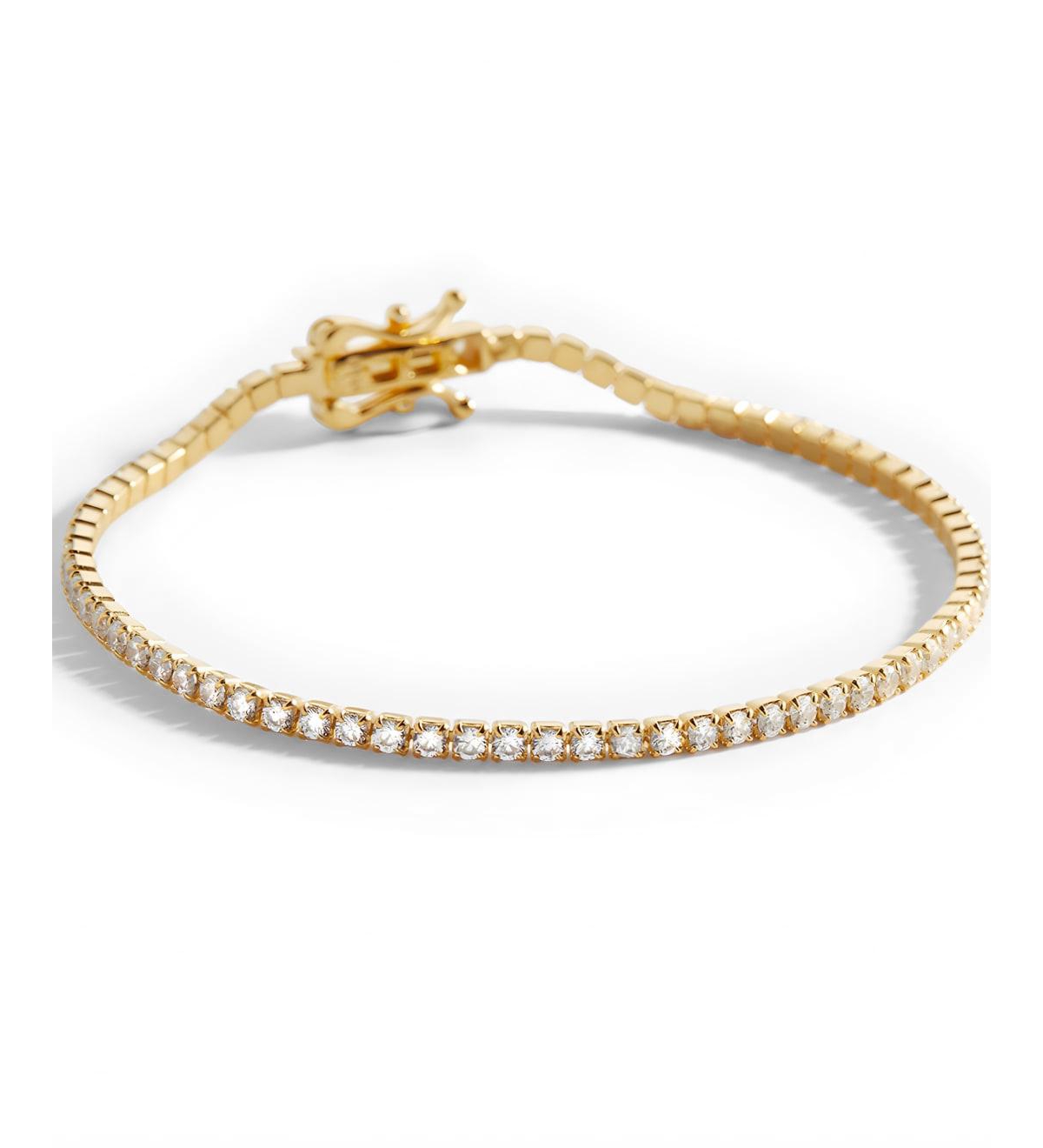 Click here for Mint & Lily Classic Cubic Zirconia Tennis Bracelet... prices
