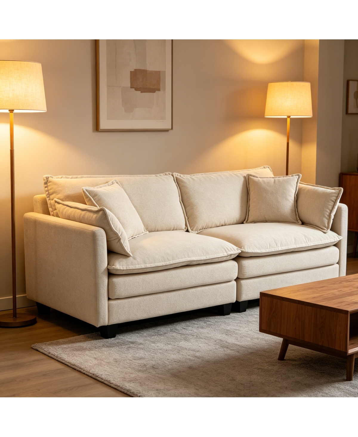 Click here for Streamdale Furniture Modern 77.95 2-Seater Upholst... prices