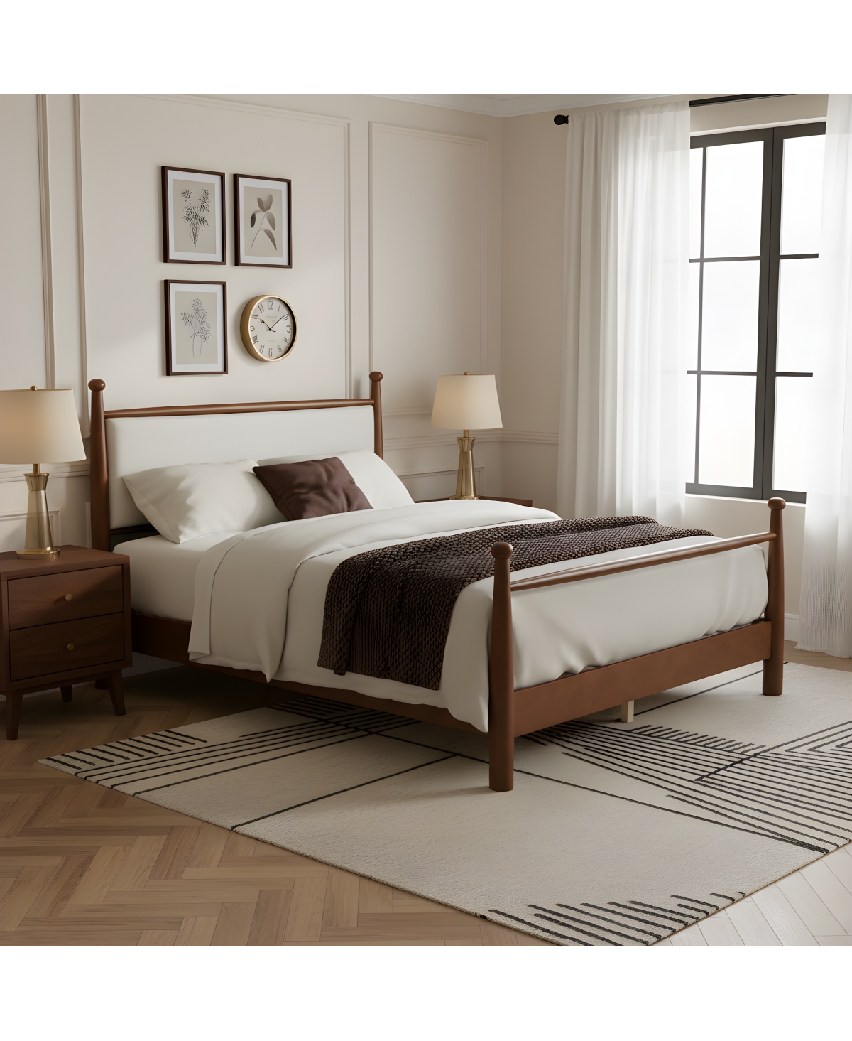 Click here for Streamdale Furniture Solid Poplar and Plywood Bed... prices