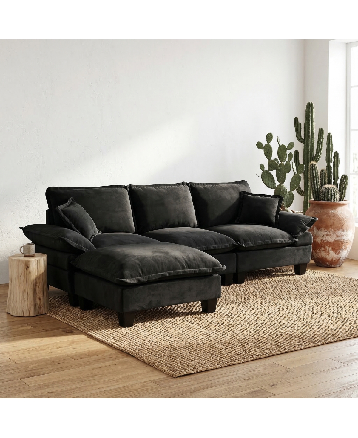 Click here for Streamdale Furniture Modular L-Shape Cloud Section... prices