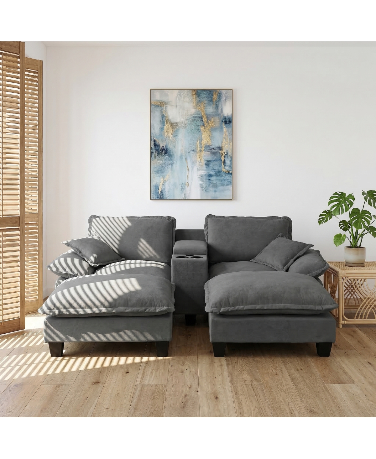 Click here for Streamdale Furniture Modular Cloud Couch with Stor... prices