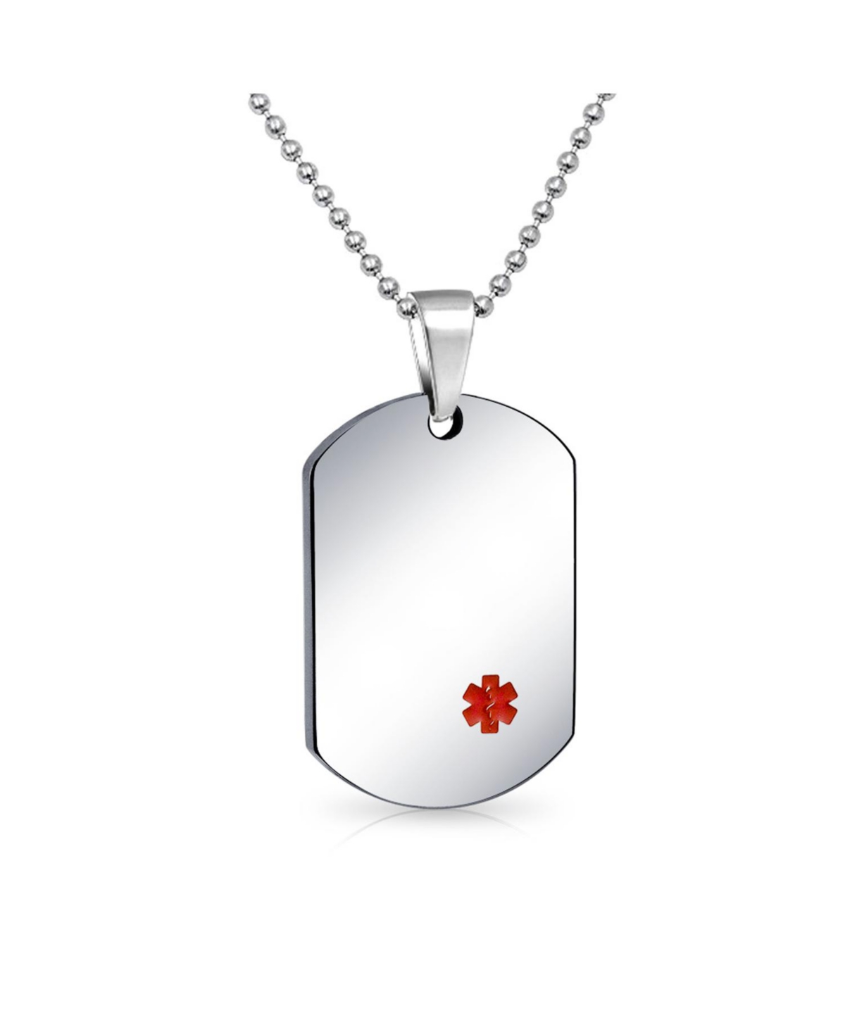 Click here for Bling Jewelry Medical Alert Id Dog Tag Blank Penda... prices