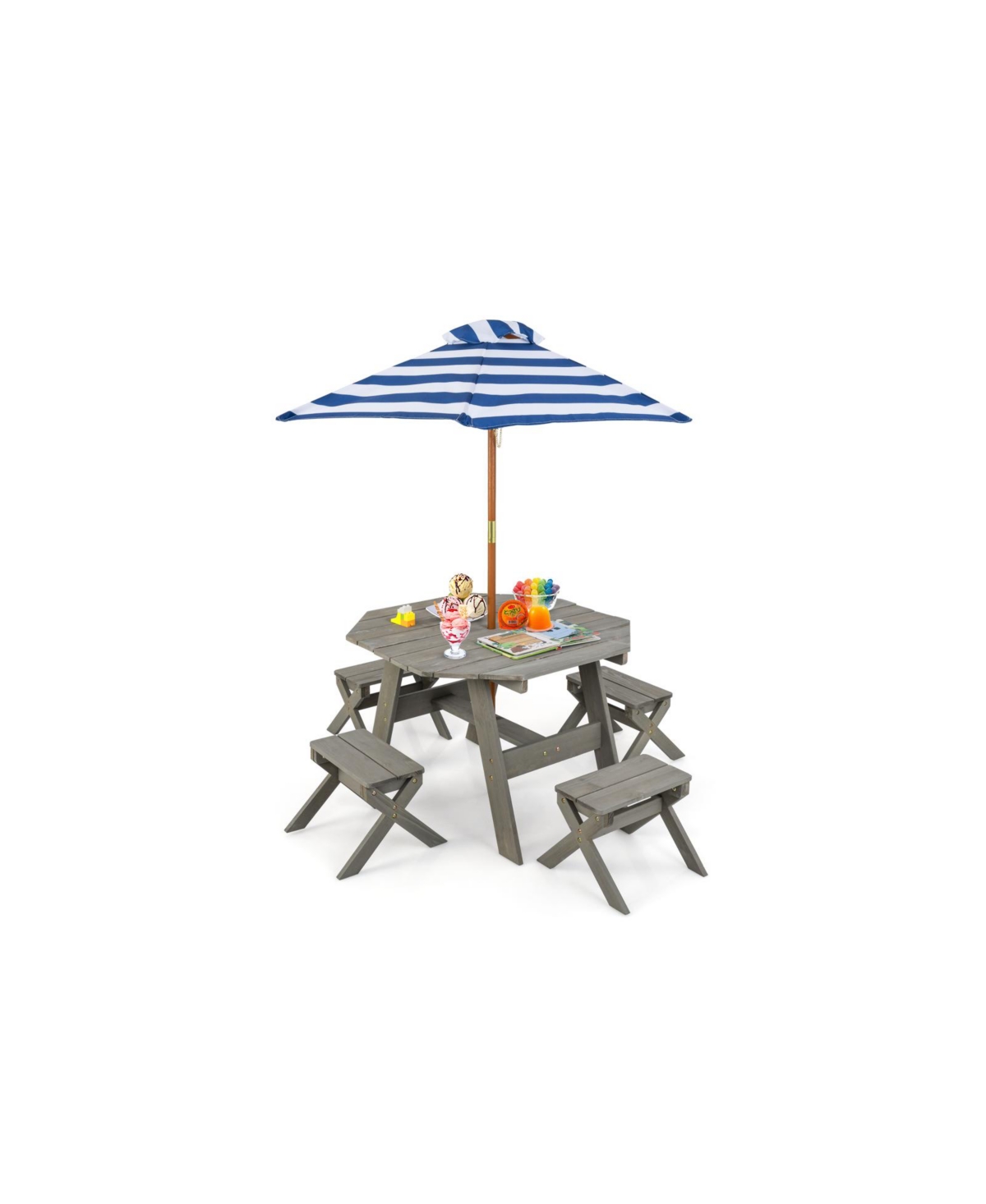 Click here for Slickblue Wooden Kids Table Set for Toddlers Age 3... prices