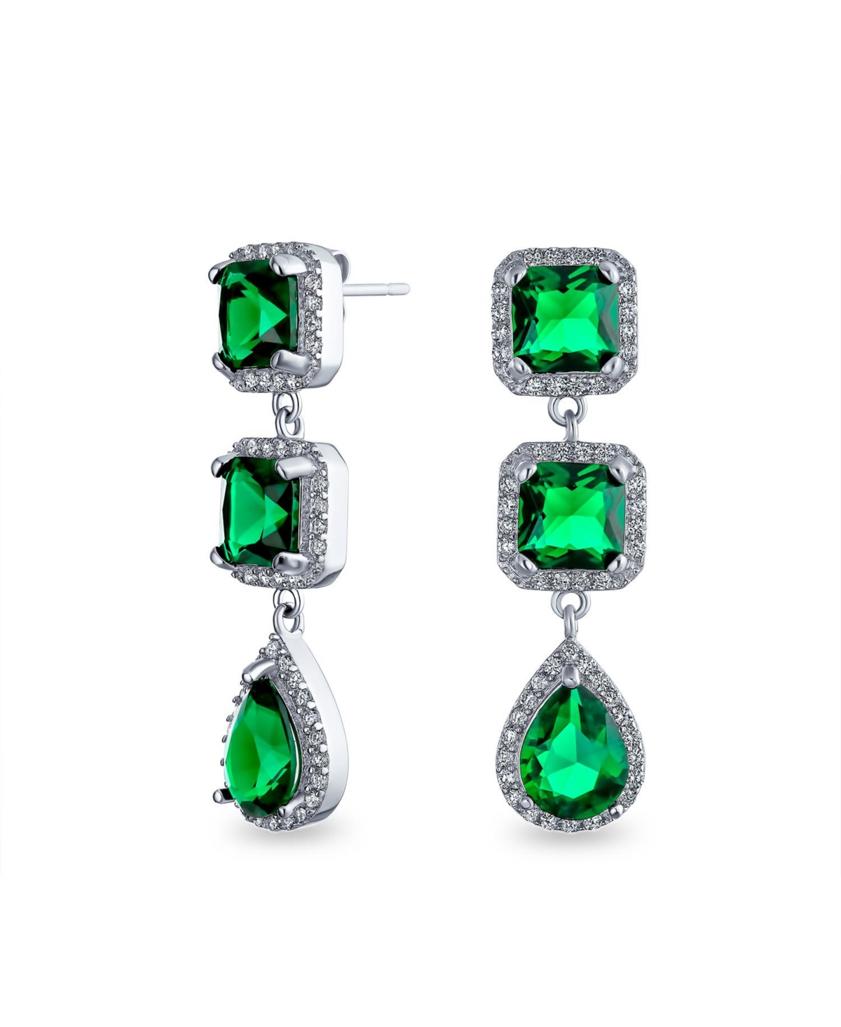 Click here for Bling Jewelry Cocktail Fashion Cubic Zirconia Halo... prices