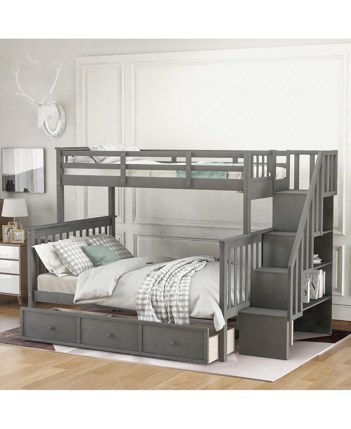 Click here for Streamdale Furniture Stairway Bunk Bed with Storag... prices