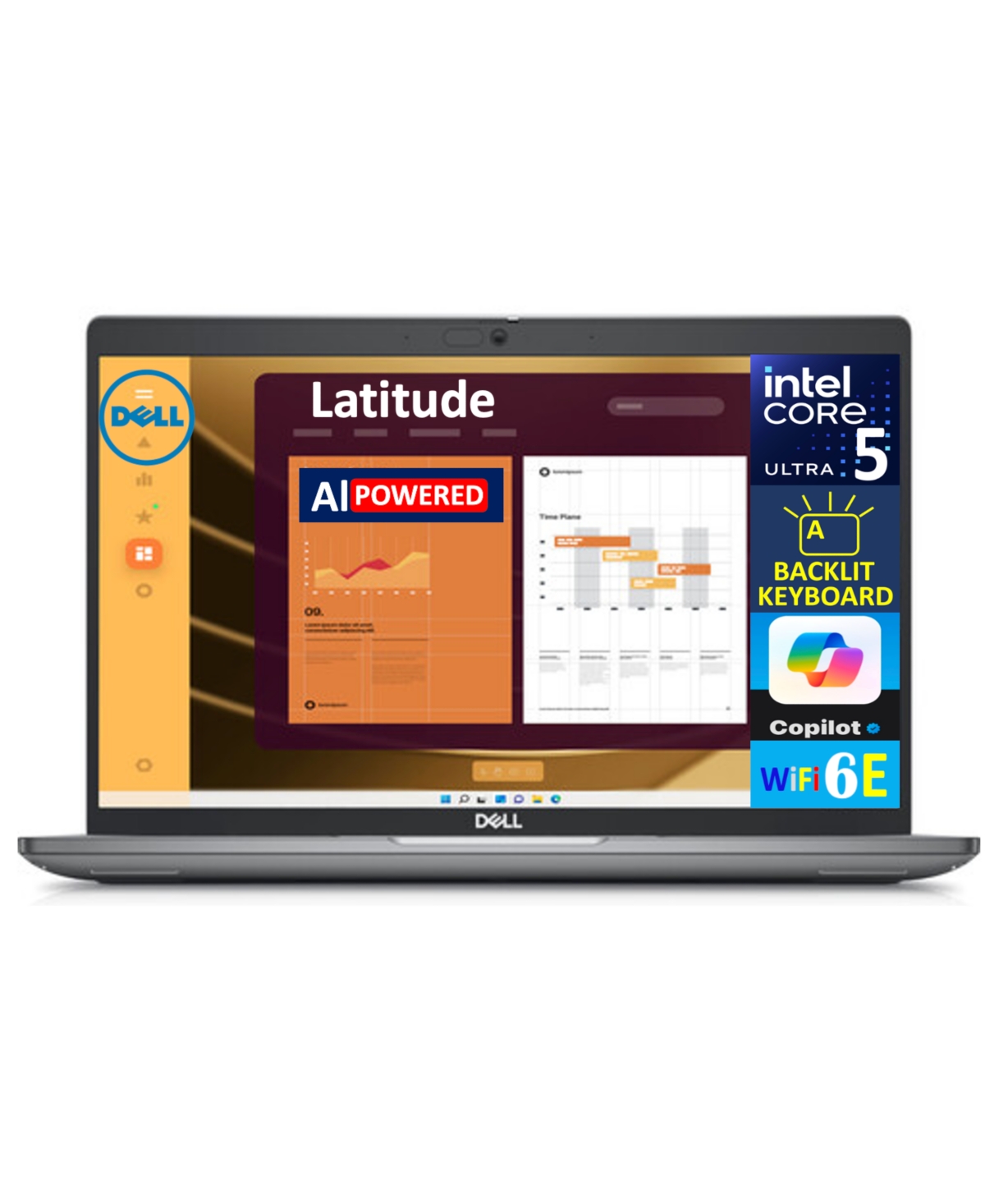 Click here for Dell 5450 Wwmyn Titan Gray Laptop  Ultra 5-125U  3... prices
