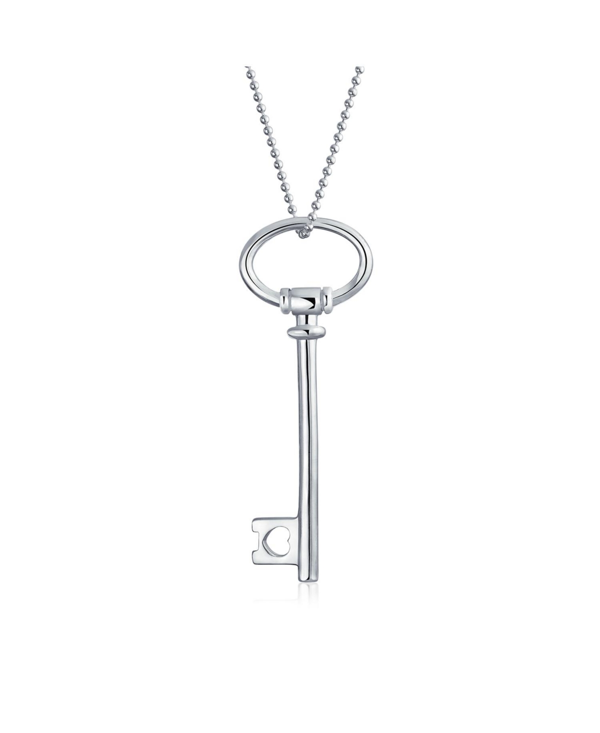 Click here for Bling Jewelry Romantic Key to My Heart Oval Key Pe... prices