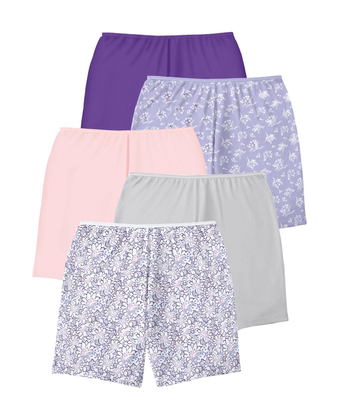 Click here for Comfort Choice Womens Cotton Boxer 5-Pack - Soft f... prices