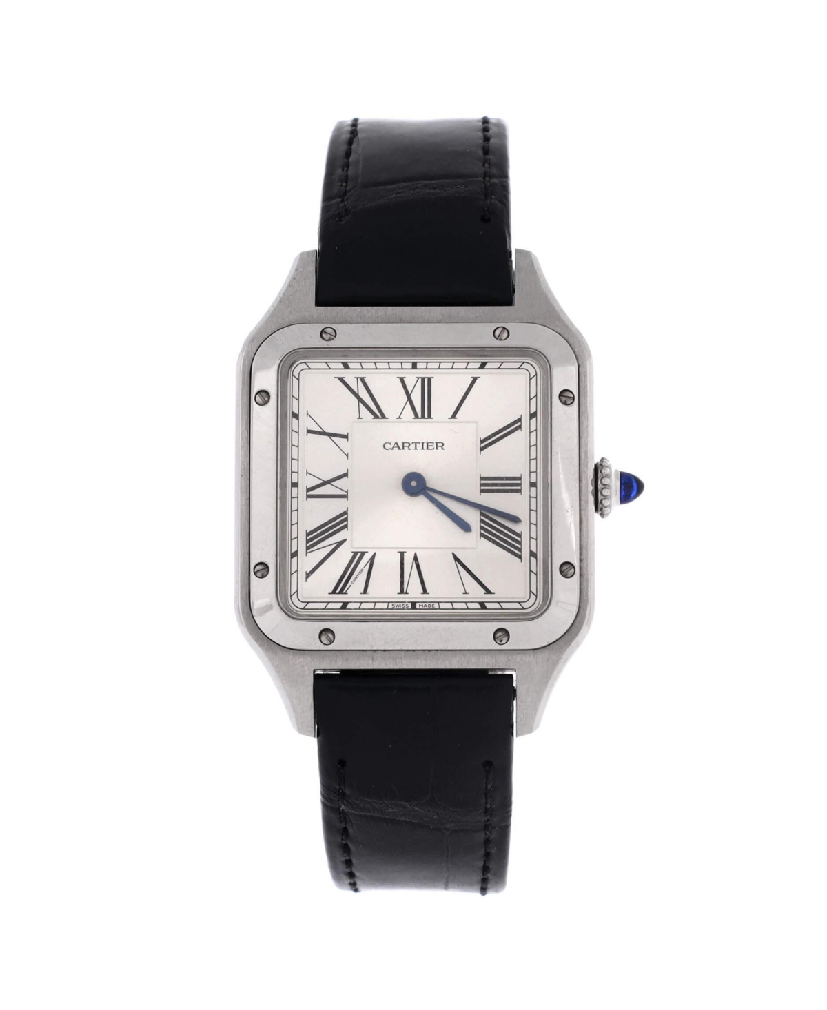 Click here for Pre-Owned Cartier Santos Dumont Quartz Watch in St... prices