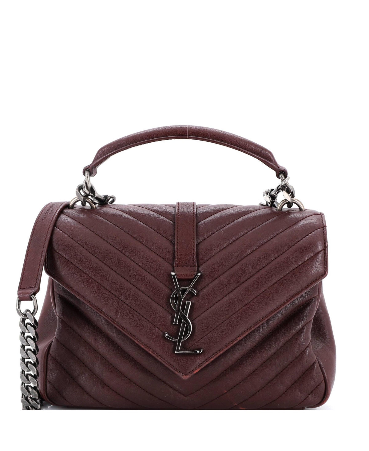Click here for Pre-Owned Saint Laurent Medium Classic Monogram Co... prices