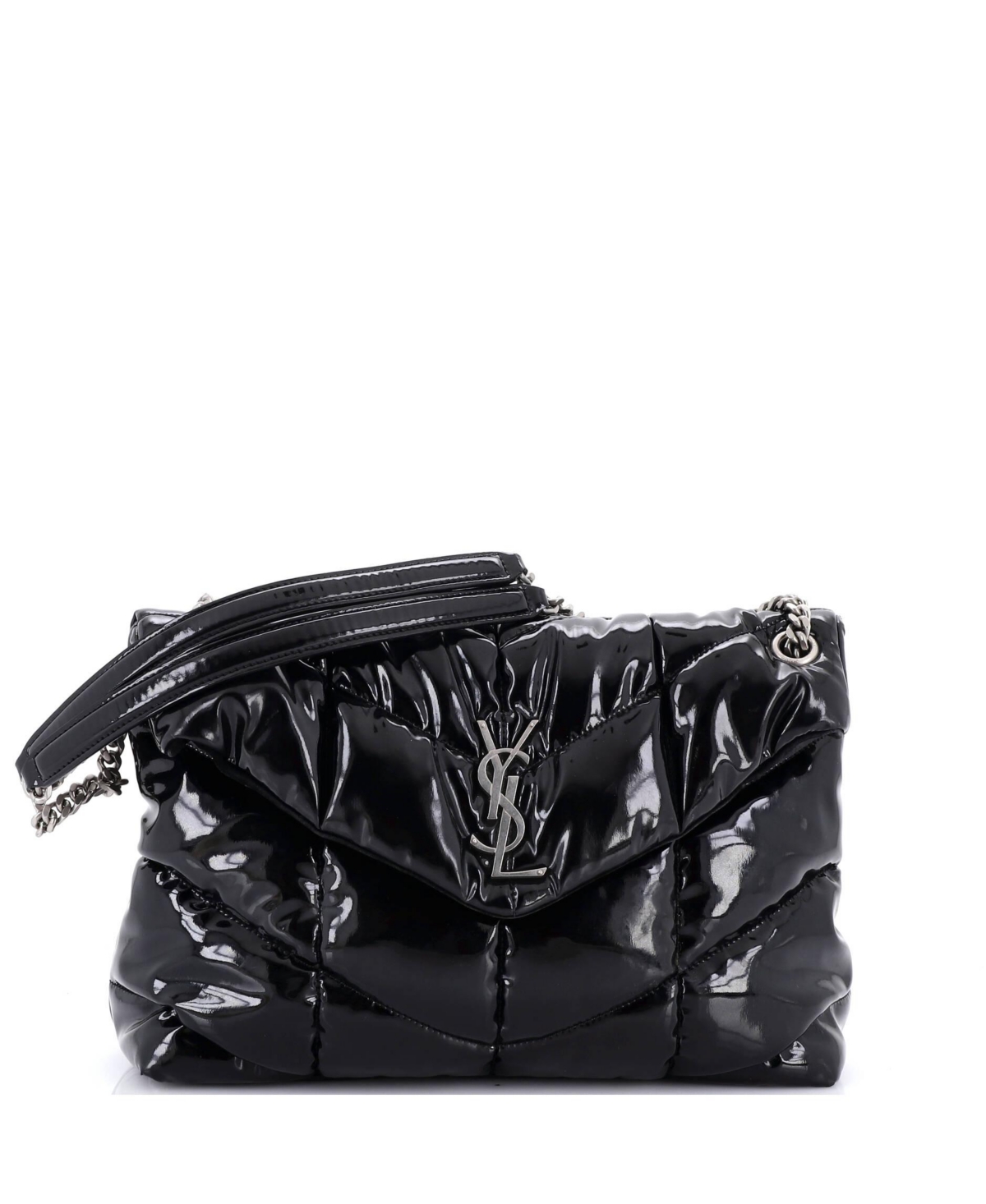 Click here for Pre-Owned Saint Laurent Medium Loulou Puffer Shoul... prices