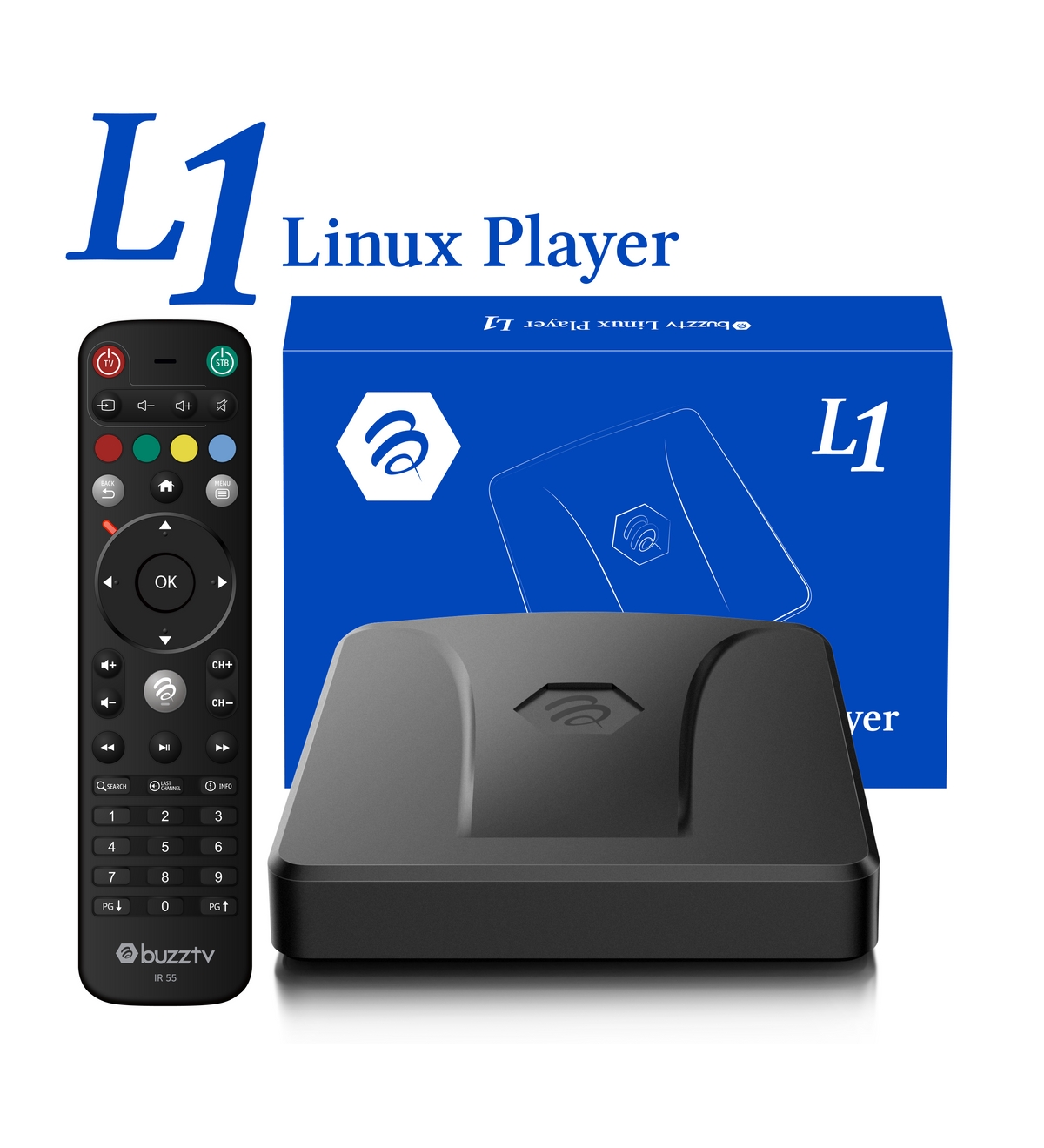 Click here for BuzzTV L1 Linux 4K Streaming Player - Black prices