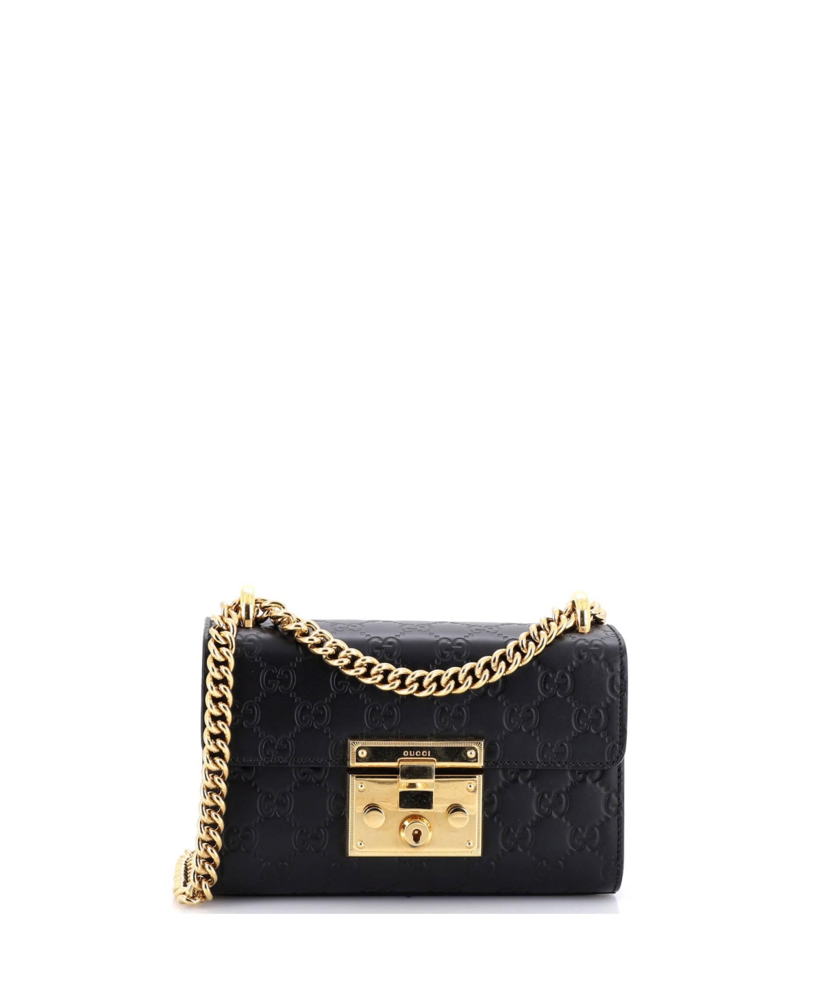 Click here for Pre-Owned Gucci Small Padlock Shoulder Bag Gucciss... prices
