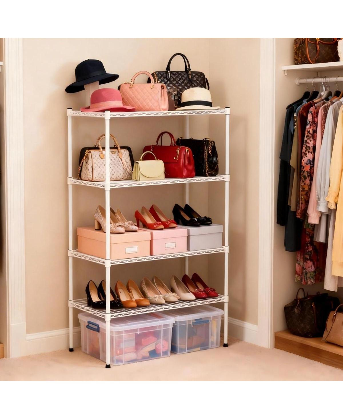 Click here for Streamdale Furniture 4-Tier Adjustable Metal Wire... prices