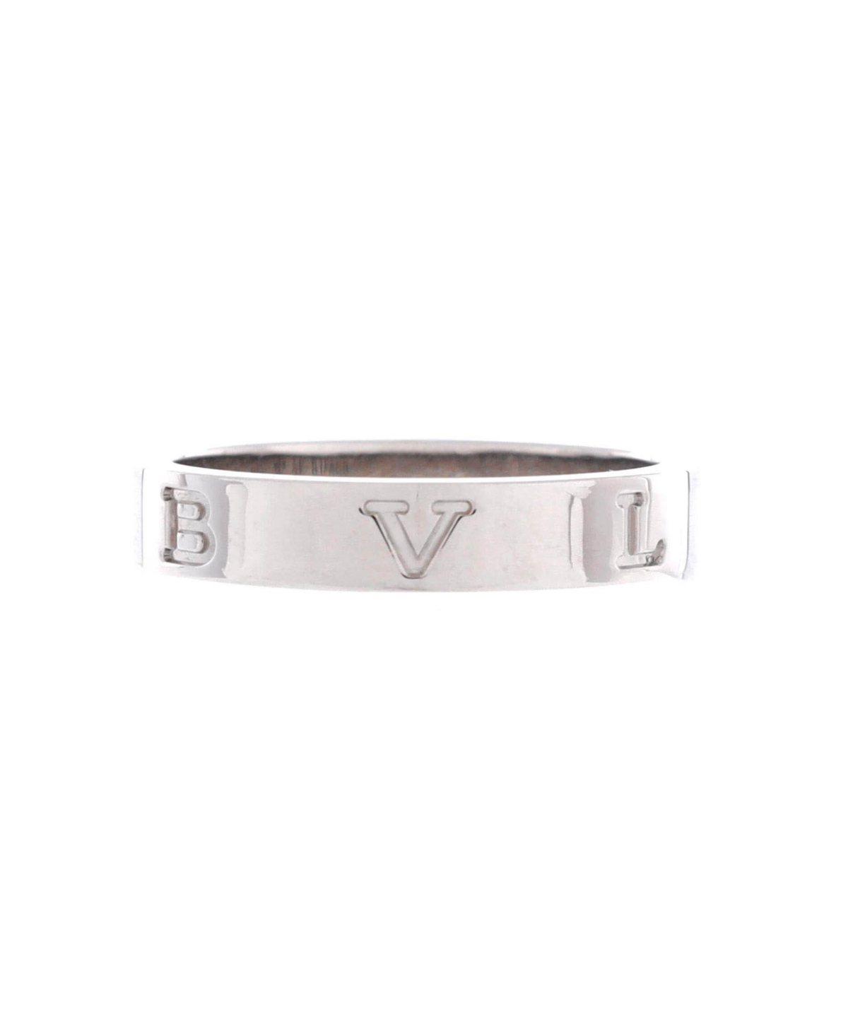 Click here for Pre-Owned Bvlgari B.zero1 Logo Ring - 18k white go... prices