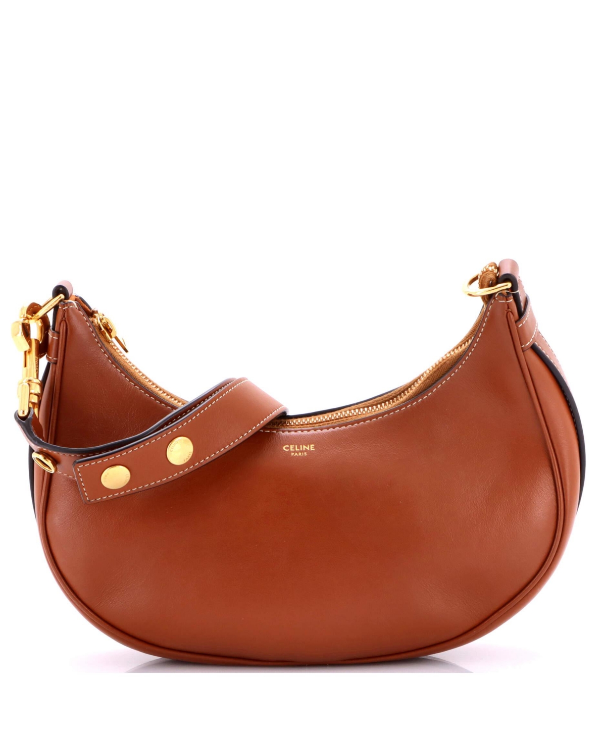 Click here for Pre-Owned Celine Medium Ava Strap Bag Leather - Br... prices