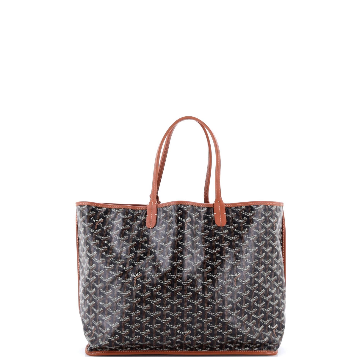 Click here for Pre-Owned Goyard Pm Anjou Reversible Tote Coated C... prices