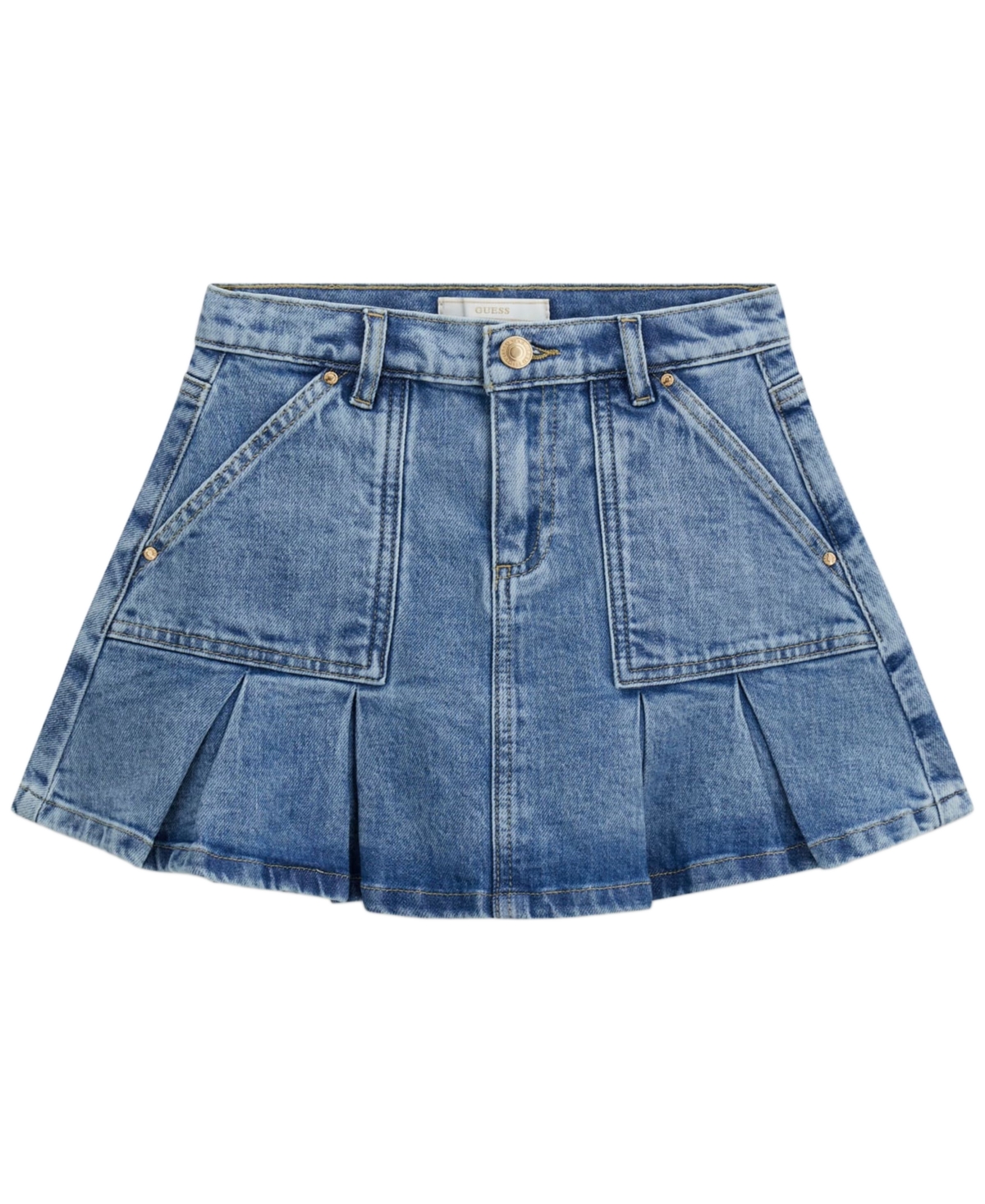 Click here for Guess Girls 7-16 Denim Mini Jeans - Blue prices