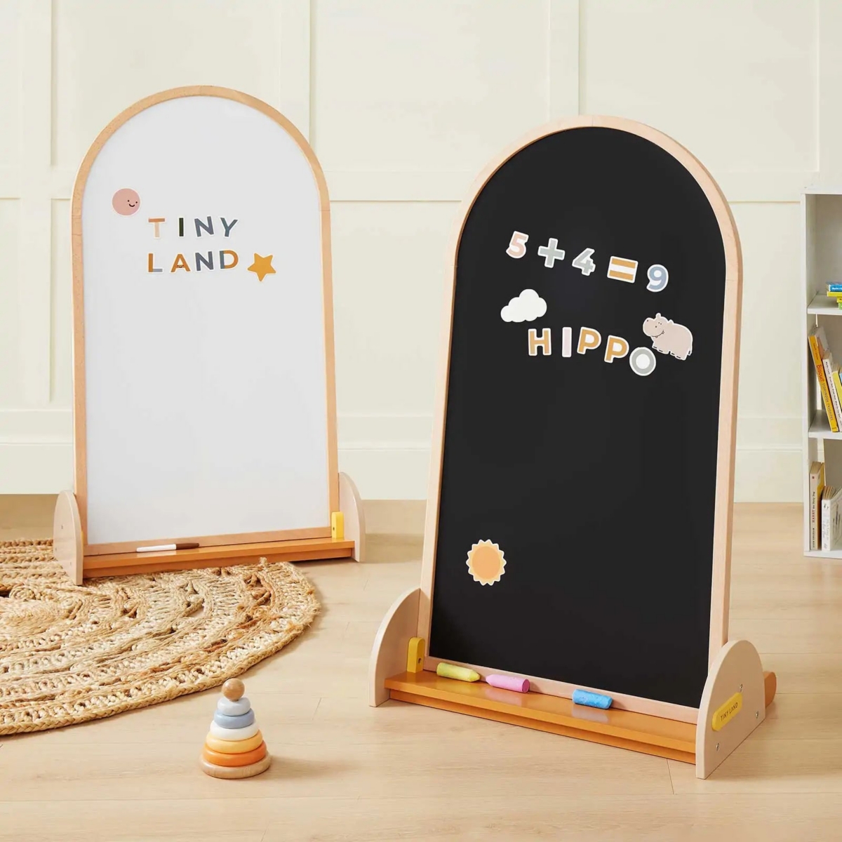 Click here for Tiny Land Kids Easel - Large 22x40.5 inch Double-S... prices