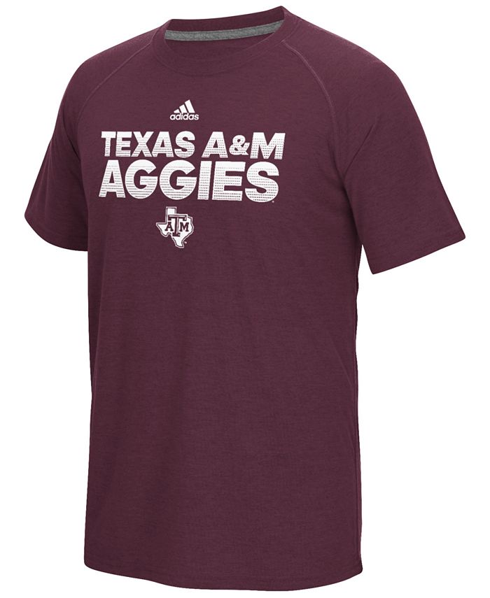 adidas Men's Texas A&M Aggies Sideline Hustle T-Shirt - Macy's