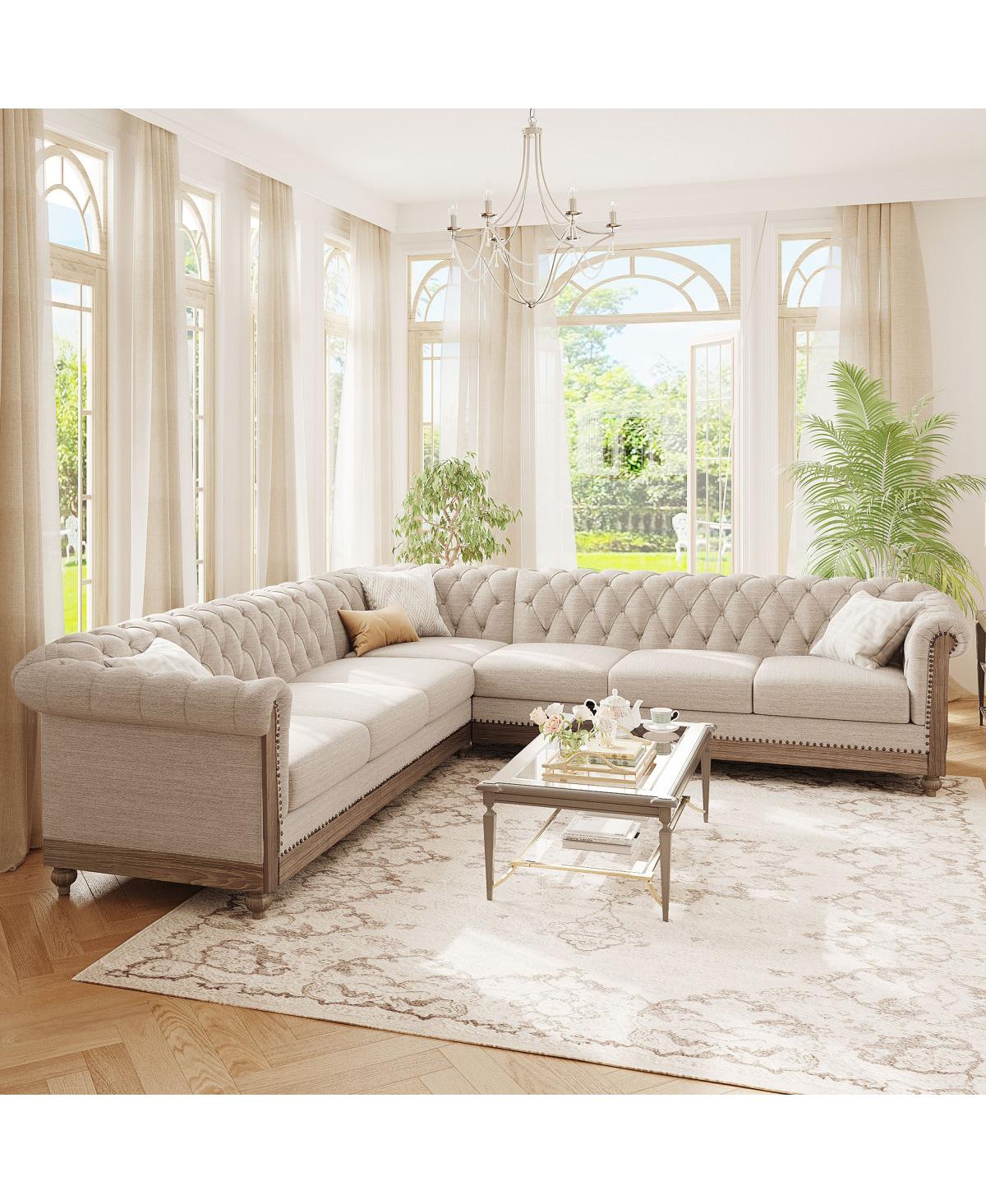 Click here for Streamdale Furniture Comfy Large Sectional Sofa wi... prices