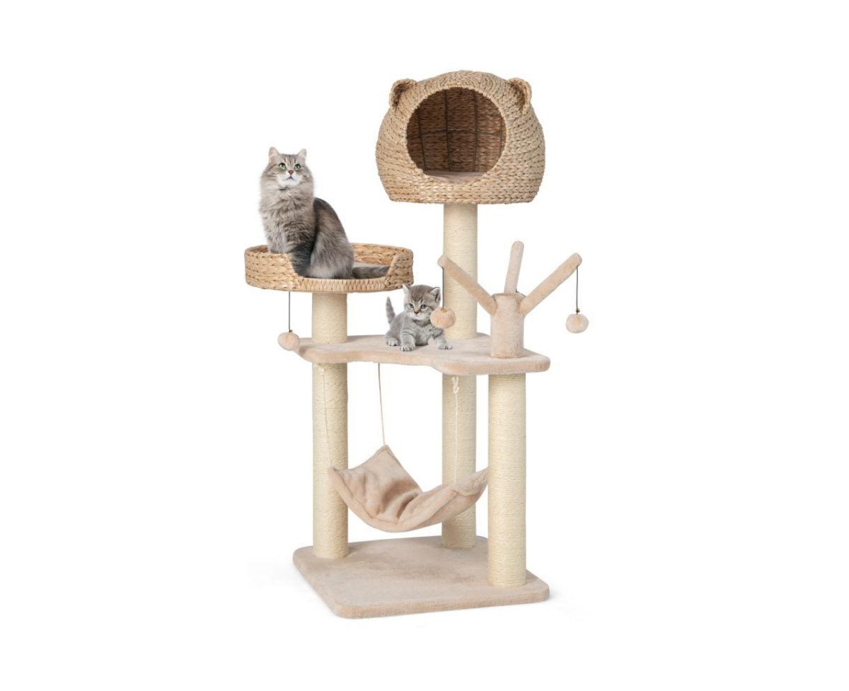 Click here for Aostirmotor Multi-Level Cat Tree with Condo  Hammo... prices