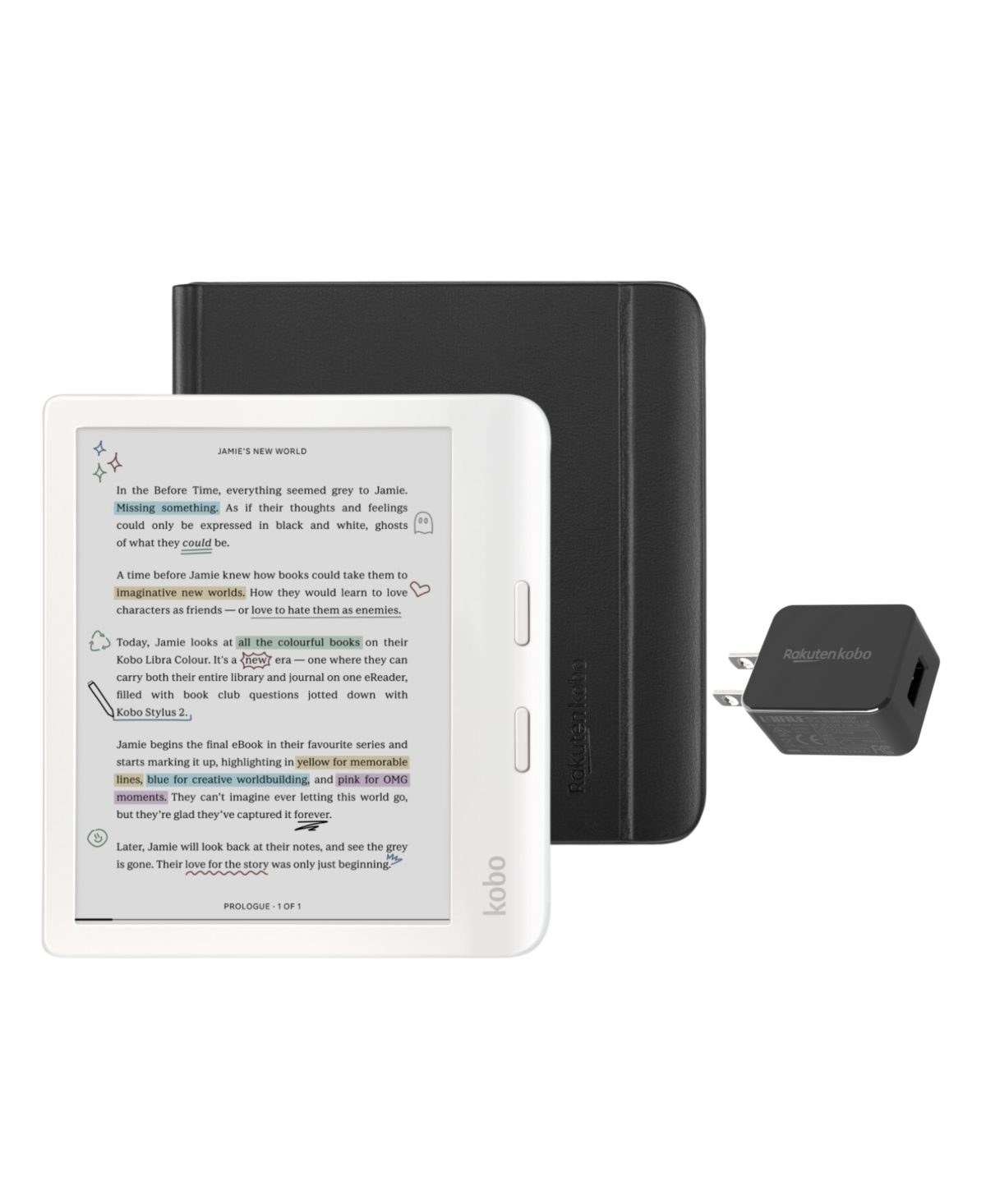 Click here for Kobo Libra Colour eReader with Notebook SleepCover... prices
