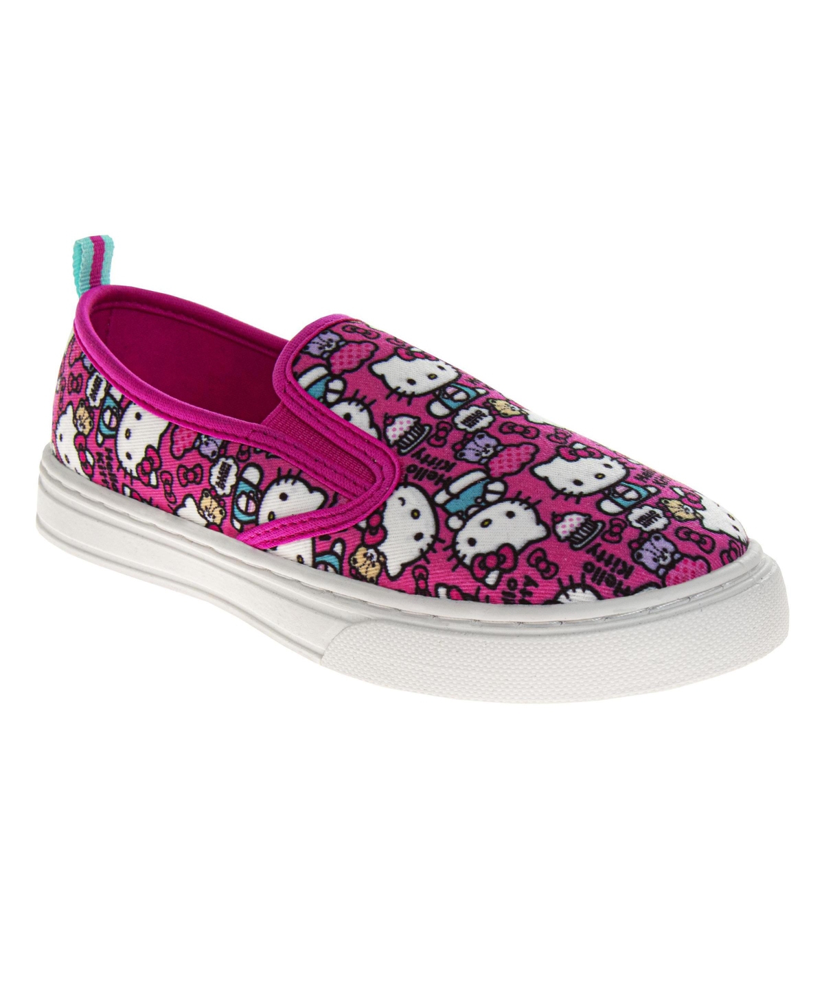 Click here for Hello Kitty Sanrio Canvas Slip On Sneakers Womens... prices