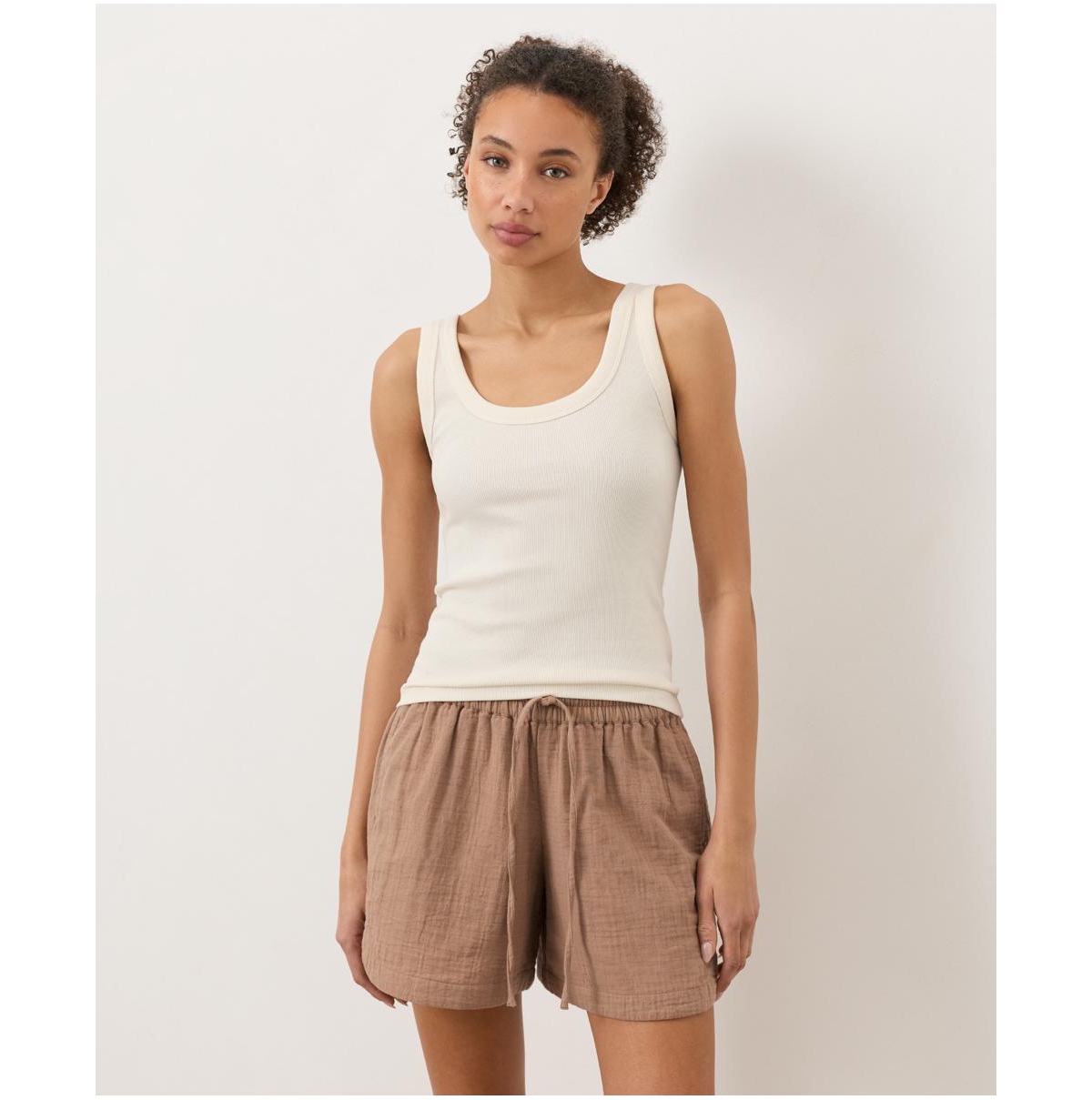 Click here for Pact Womens Perfect Rib Scoop Neck Tank Made With... prices