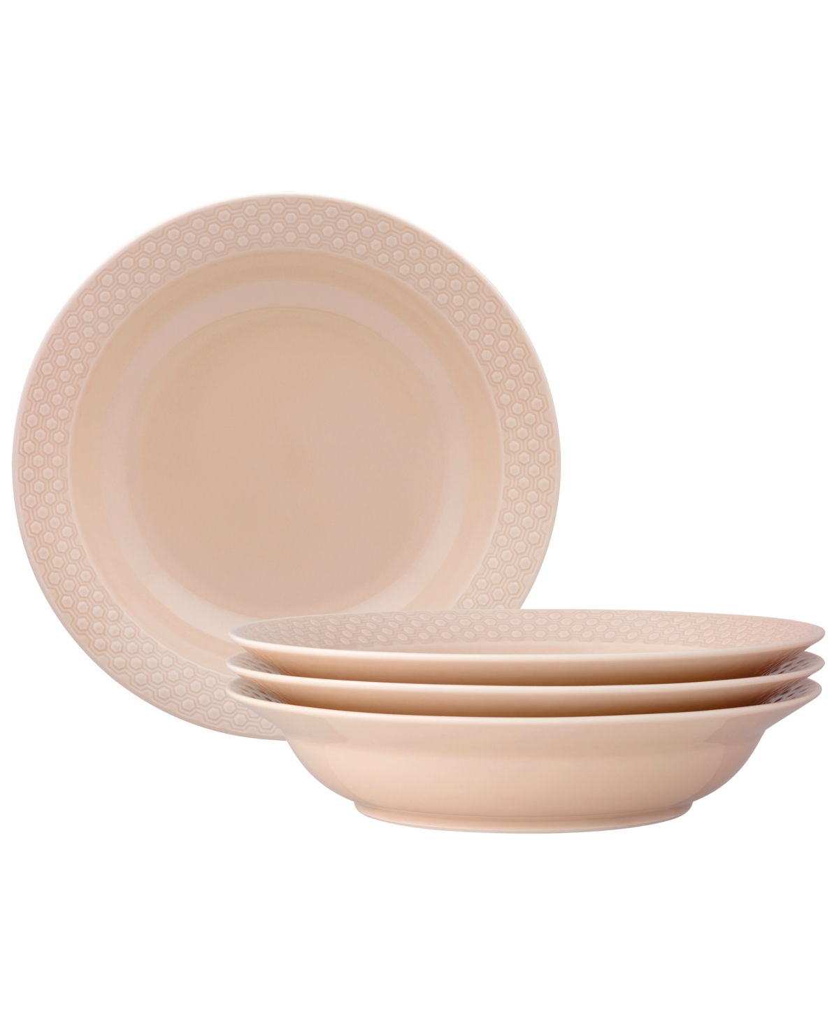 Click here for Noritake Kikko 25 oz. Rim Dinner Bowls  Set of 4 -... prices