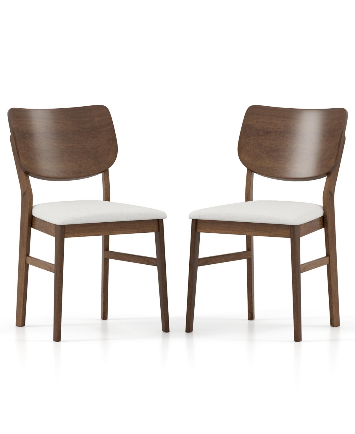 Click here for Slickblue Set of 2 Farmhouse Kitchen Chairs Uphols... prices