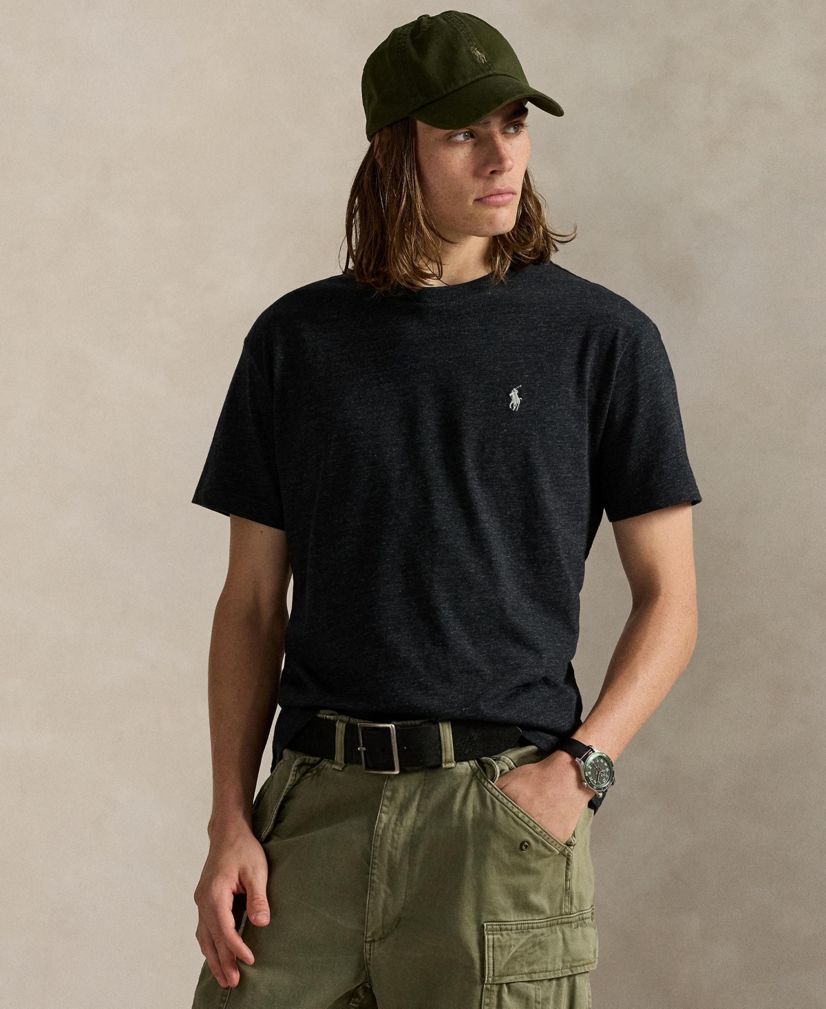 Click here for Polo Ralph Lauren Mens Classic Fit Crew Neck T-Shi... prices