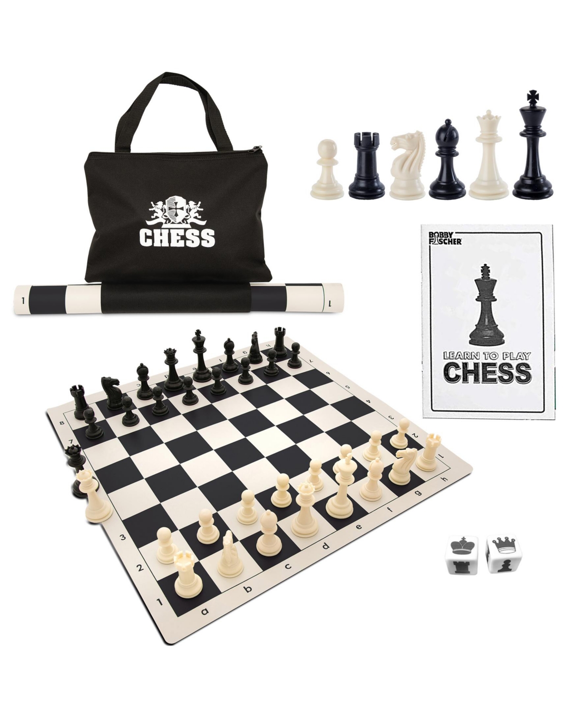 Click here for We Games Tournament Chess Set  20 in. Vinyl Board... prices