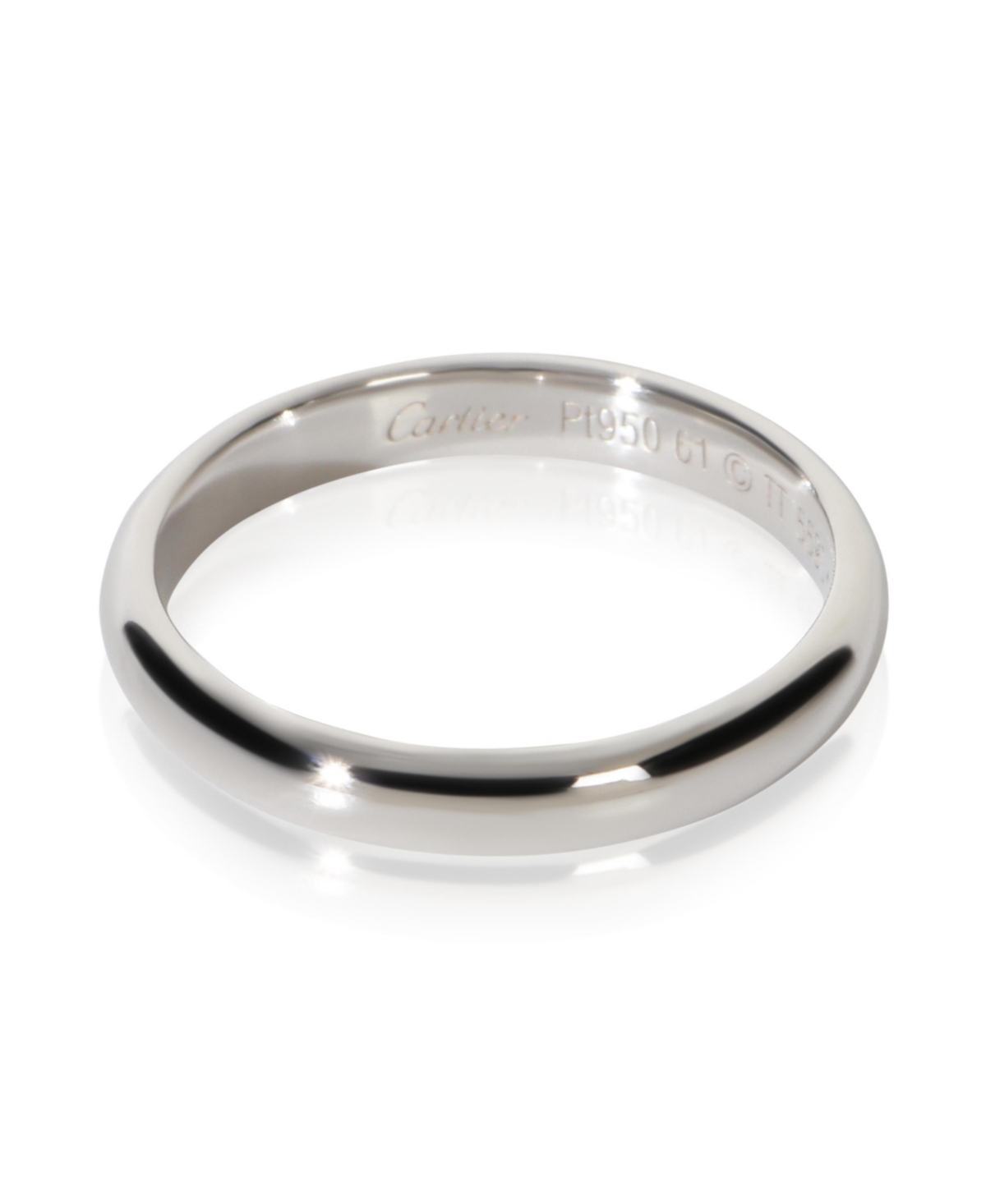 Click here for Pre-Owned Cartier Platinum 1895 Band - Platinum prices