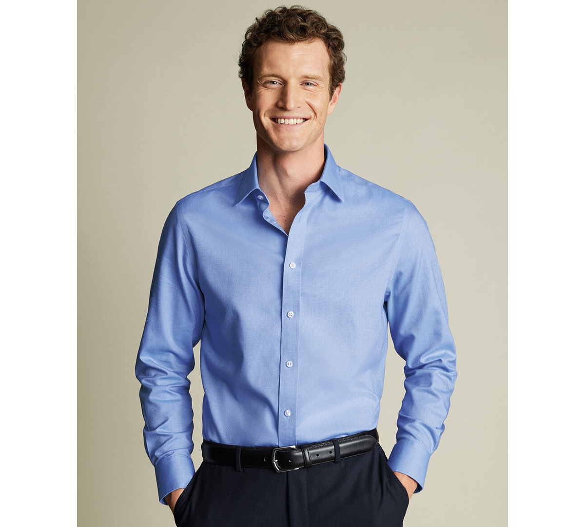 Click here for Charles Tyrwhitt Mens Classic Collar Solid Dress S... prices